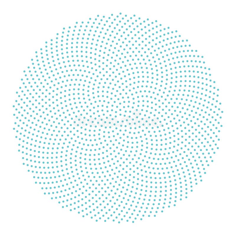 Abstract Circle Dotted Background. Vector Illustration Stock Vector ...