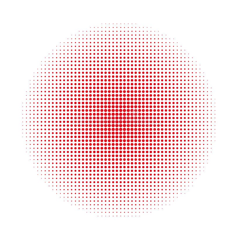 Abstract Circle Dotted Background. Vector Illustration. Stock Vector ...