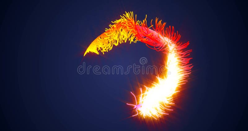 Fire Particles with Green Screen Background Stock Video - Video of ...