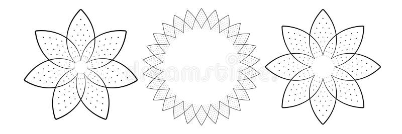 Serrated Circle Outline Stock Illustrations – 52 Serrated Circle ...