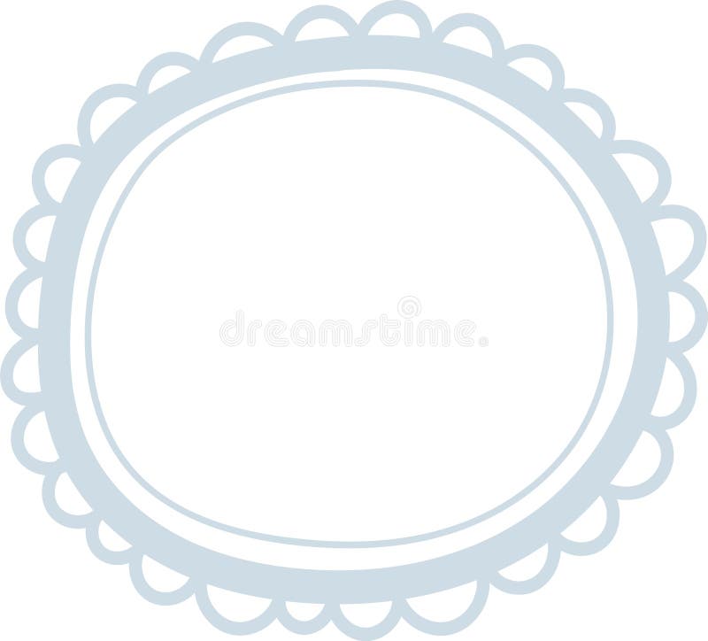 Abstract Circle Frame stock vector. Illustration of shape - 290329839