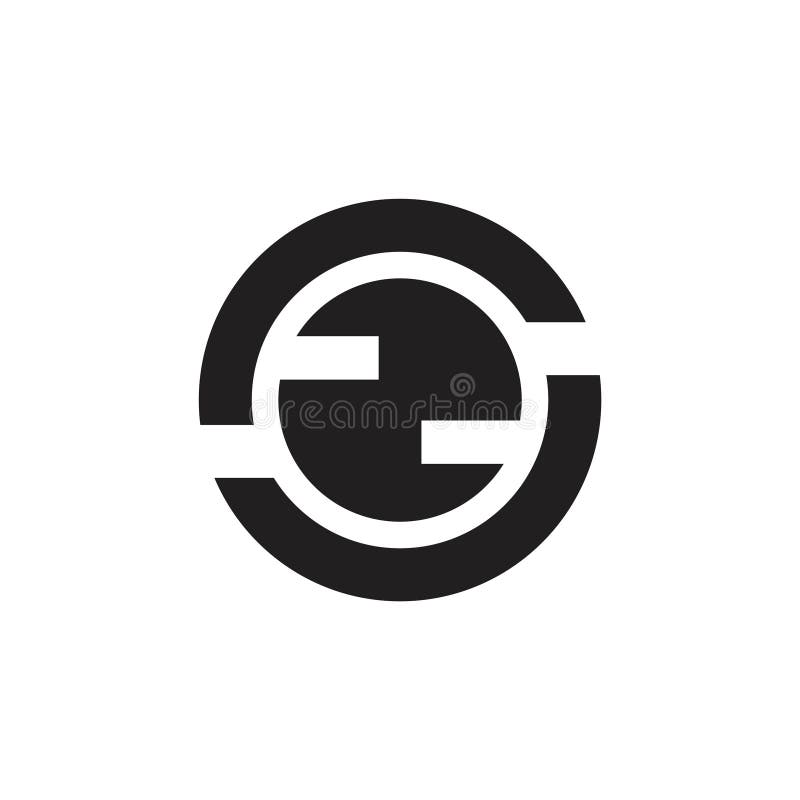 Abstract Circle Geometric Global Concept Logo Vector Stock Vector ...