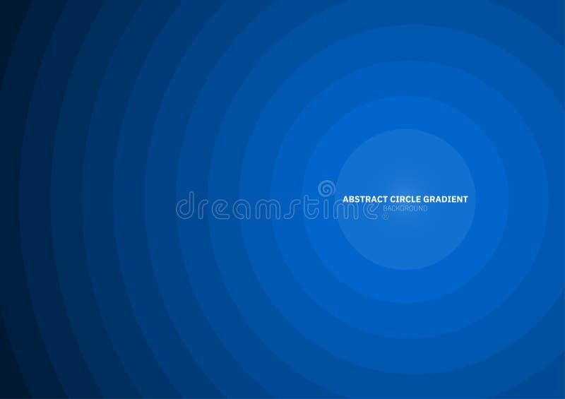 Abstract Circle Gradient Background, Blue, Dark Blue, Beige with ...