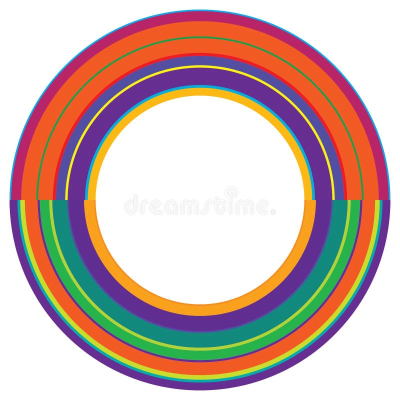 Abstract Circle Graphic. Geometric Circle, Ring Design Element Stock ...