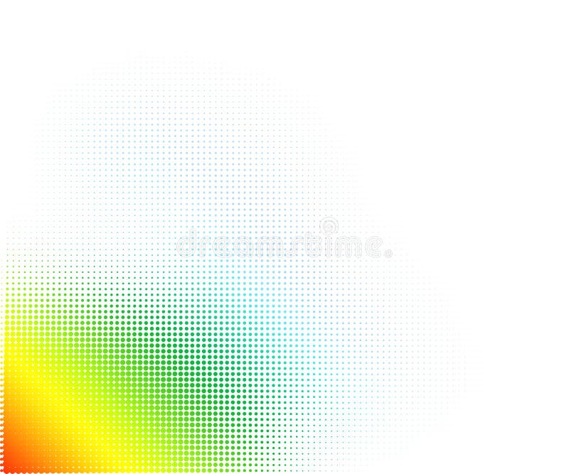 Abstract Circle Grid Mixed Media Stock Illustration - Illustration of ...