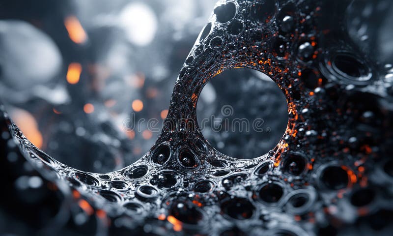 Abstract Circle Hole Texture Background Stock Illustration ...