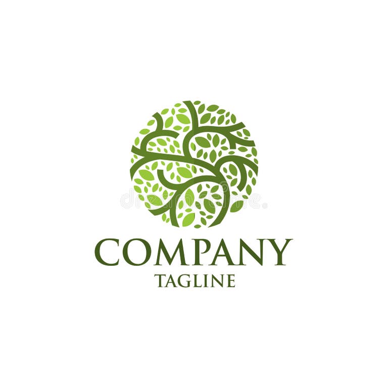 Circle Leaf Logo Stock Illustrations – 89,765 Circle Leaf Logo Stock ...