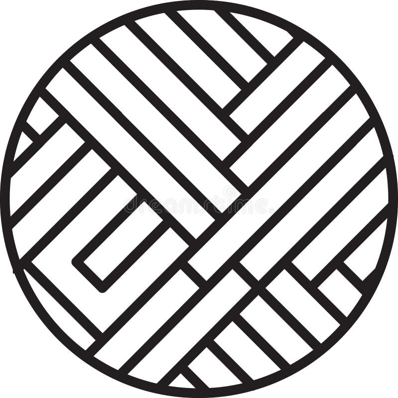 Abstract Circle and Line Logo Illustration in Trendy and Minimal Style ...