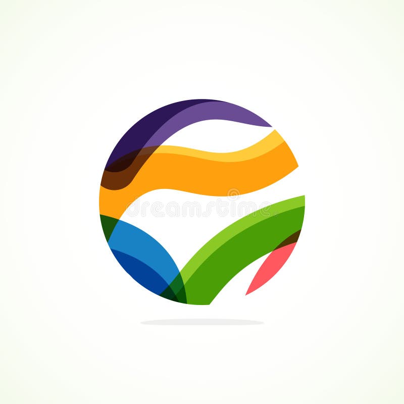 Abstract Circle Logo - Minimalist Emblem, Timeless and Universal Shape ...