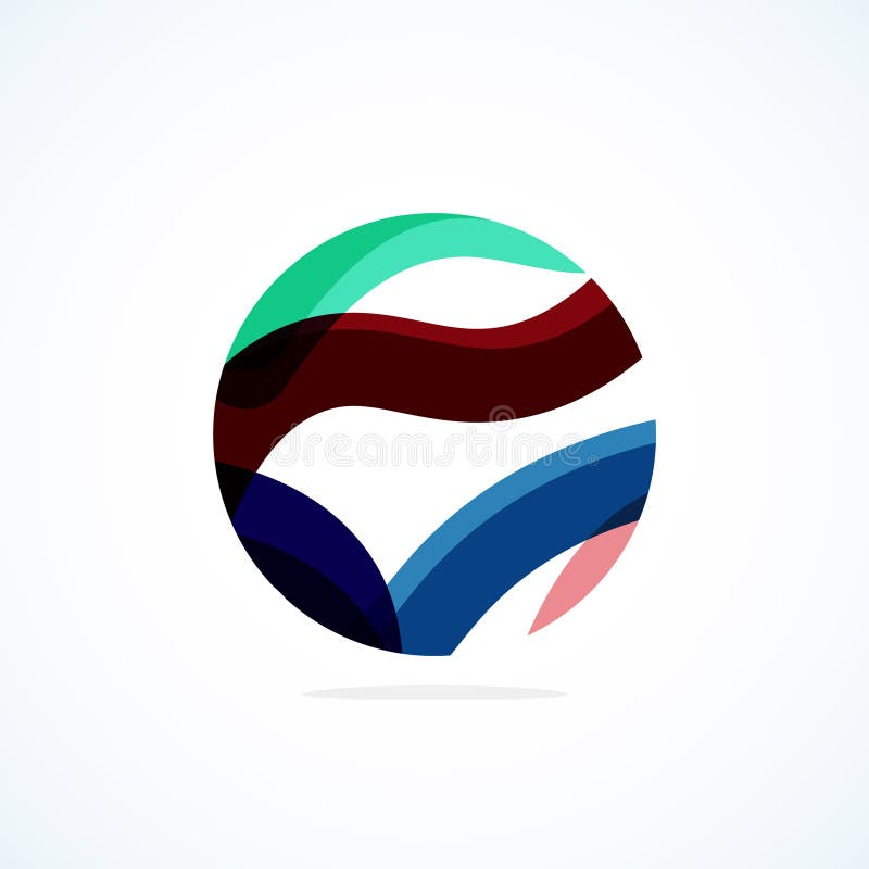 Abstract Circle Logo - Minimalist Emblem, Timeless and Universal Shape ...