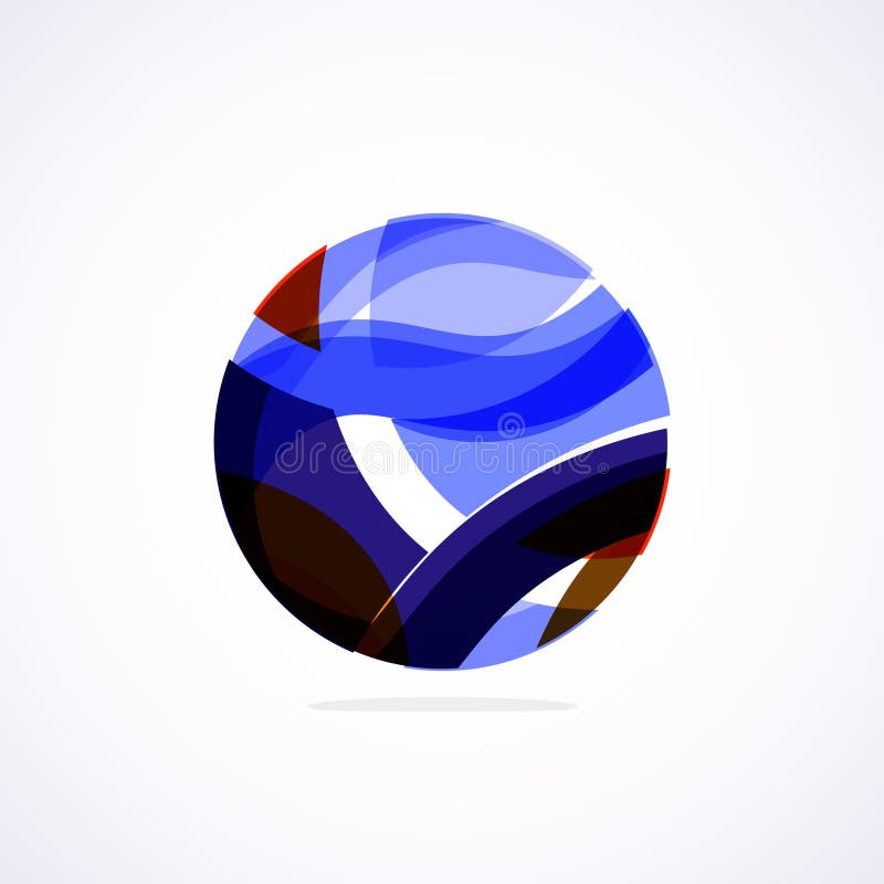 Abstract Circle Logo - Minimalist Emblem, Timeless and Universal Shape ...