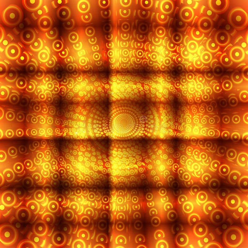 Abstract Circle Orange Background Stock Illustration - Illustration of ...