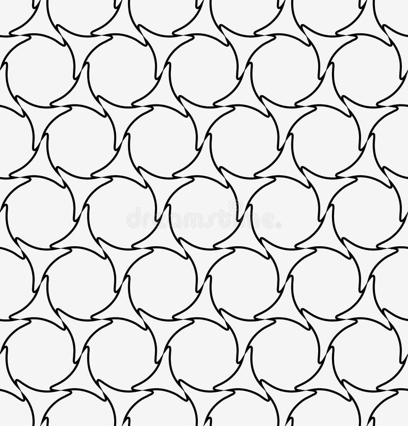 Circle line pattern stock vector. Illustration of modern - 38897277