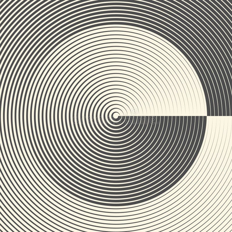 Abstract Circle Pattern. Radar Screen Background Stock Vector ...