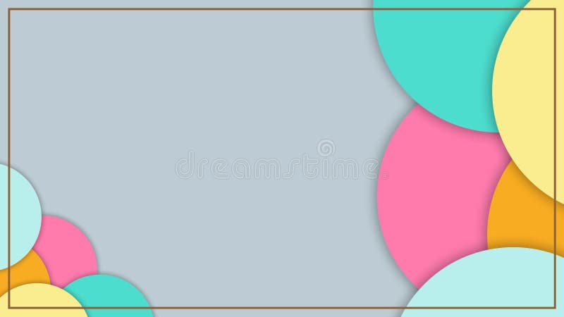 Abstract Circle Pattern Vector Overlay Layer on Gray Background Stock ...