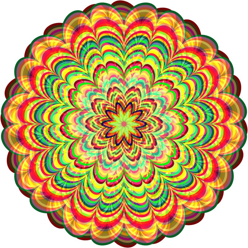 Abstract circle Raster 4 4 stock illustration. Illustration of style ...