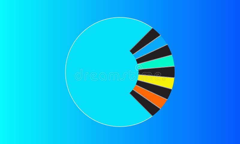 Abstract Circle Retro Round Colors Art Design Stock Photo - Image of ...