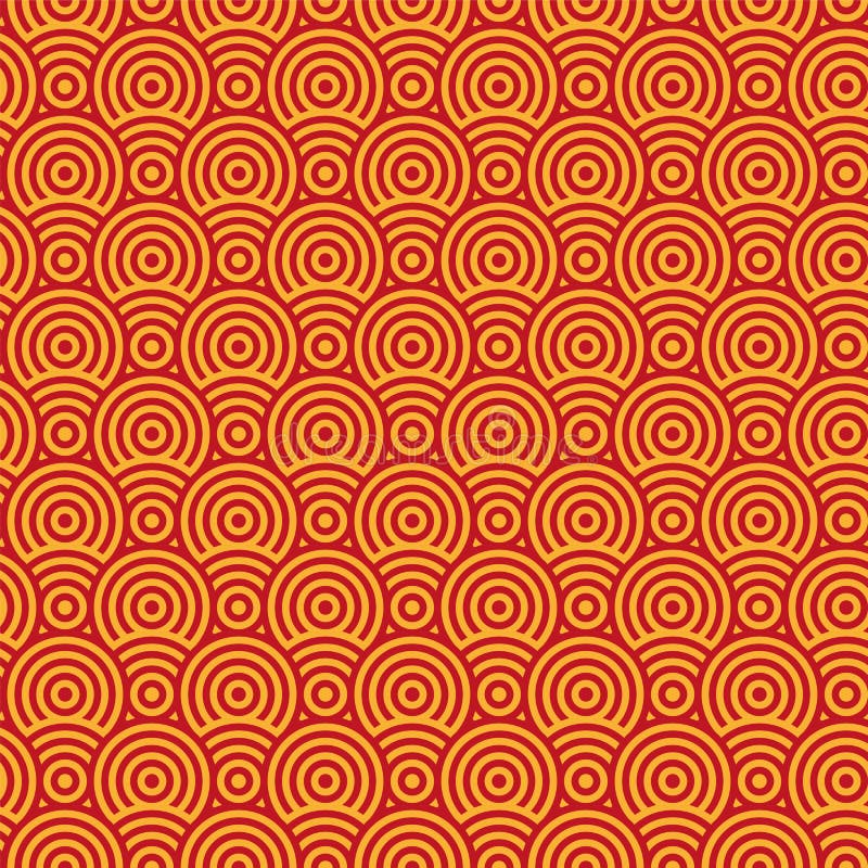 Abstract Circle Seamless Texture Stock Vector - Illustration of ...