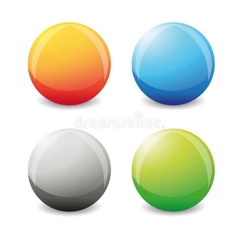 Abstract circle shapes set stock vector. Illustration of shape - 99449326