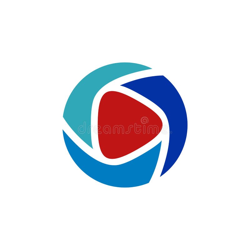 Abstract Circle Shutter of Camera Logo Template Illustration Design ...