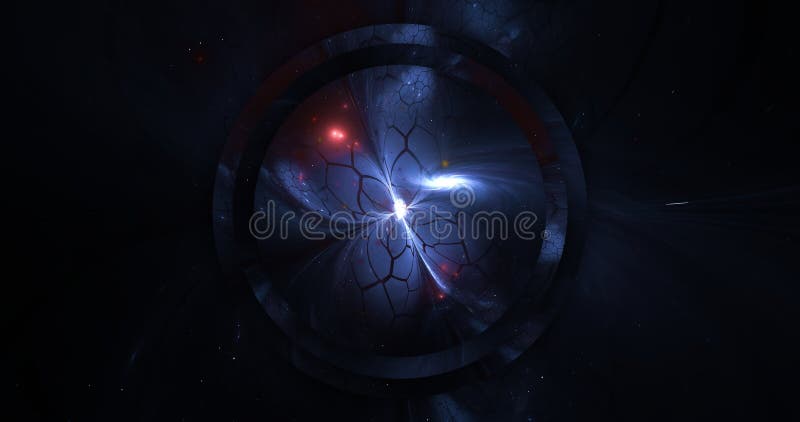 Abstract Circle Space Background #13 Stock Illustration - Illustration ...