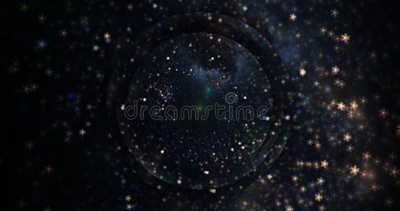 Abstract Circle Space Background #1 Stock Illustration - Illustration ...