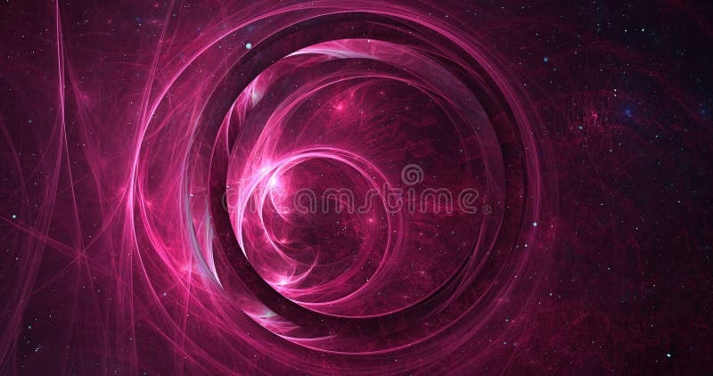 Abstract Circle Space Background #3 Stock Illustration - Illustration ...