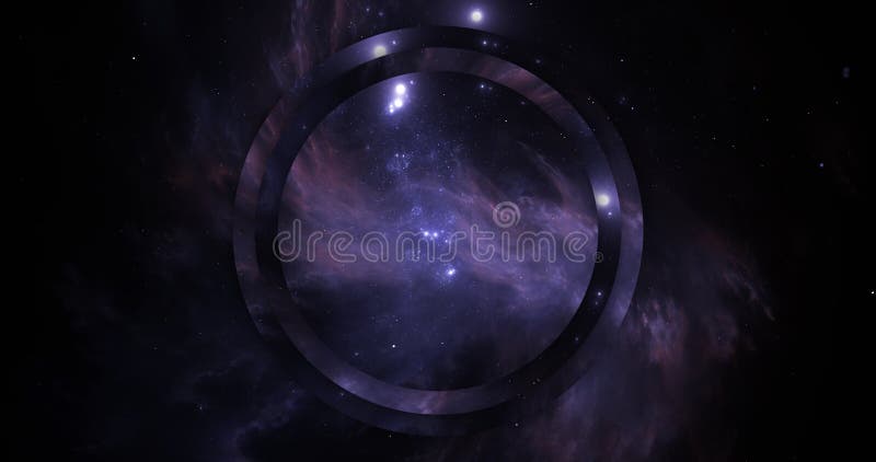 Abstract Circle Space Background #11 Stock Illustration - Illustration ...