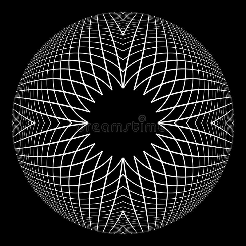 Abstract Circle Spherical Design Element. Stock Vector - Illustration ...