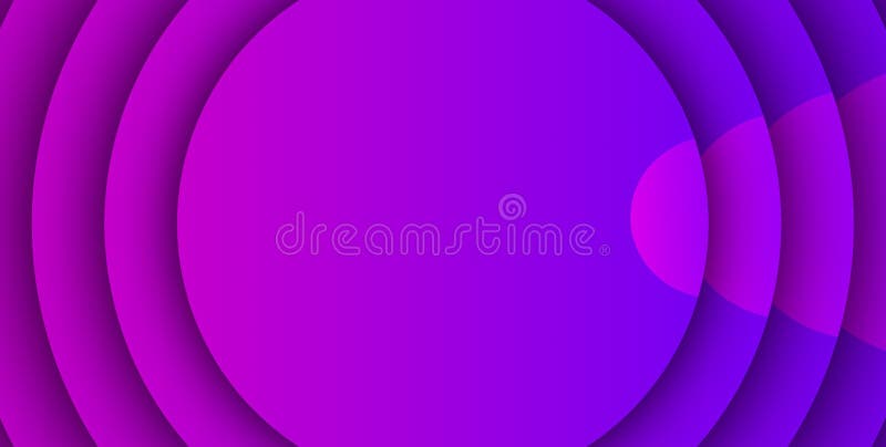 Abstract Circle Stack with Purple Collor Stock Illustration ...