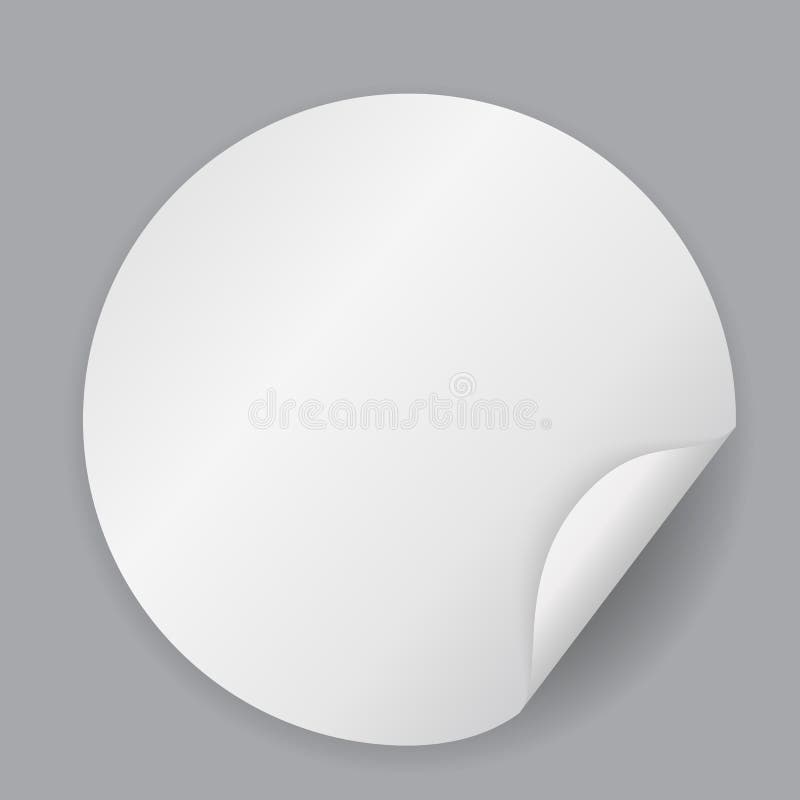 Abstract Circle Sticker Vector Illustration Stock Illustration ...