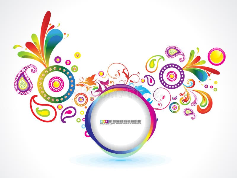 Abstract Circle Wave Exploration Background Stock Vector - Illustration ...