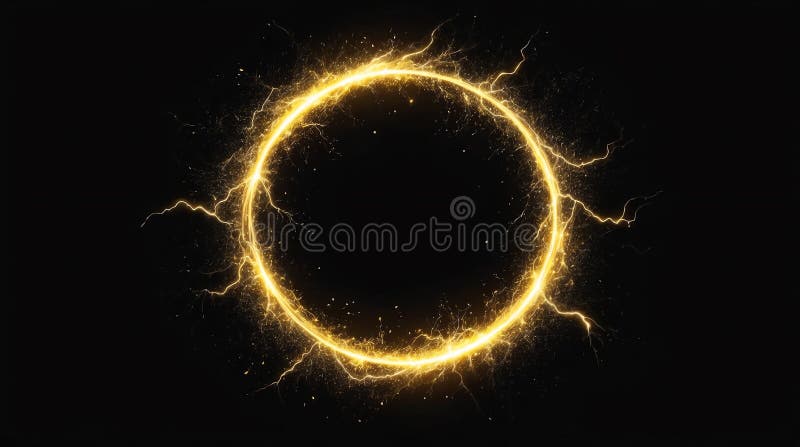 Lightning Sparks Yellow Stock Illustrations – 333 Lightning Sparks ...