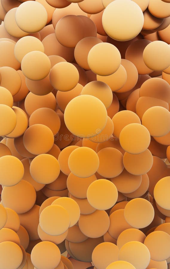 Abstract circles stock illustration. Illustration of orange - 24077367