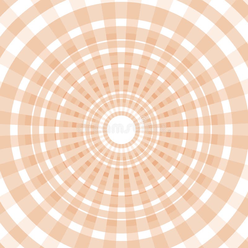 Abstract Circles Design Retro Seamless Pattern Stock Vector ...