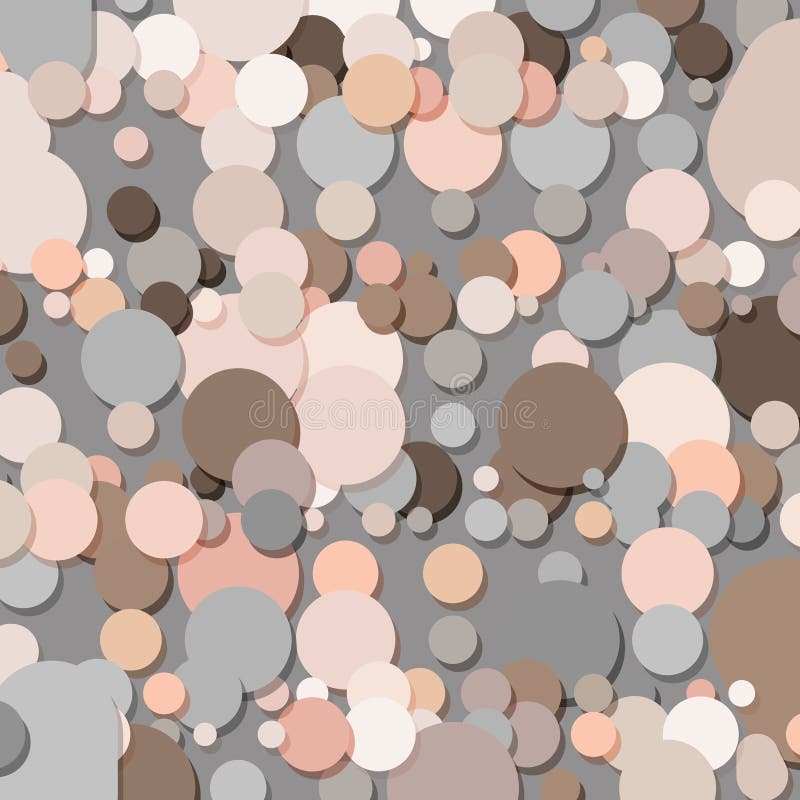 Abstract Circles Pastel Color Vector Background Stock Vector ...
