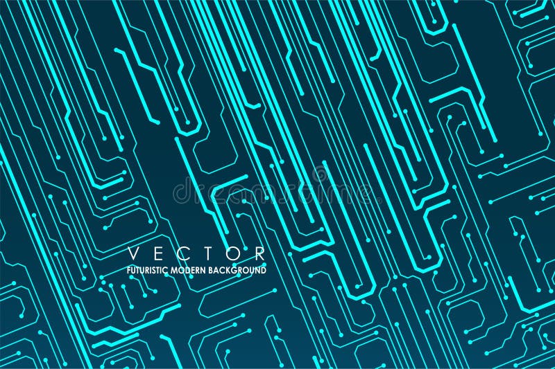 Abstract Circuit Board Background Stock Vector - Illustration of ...