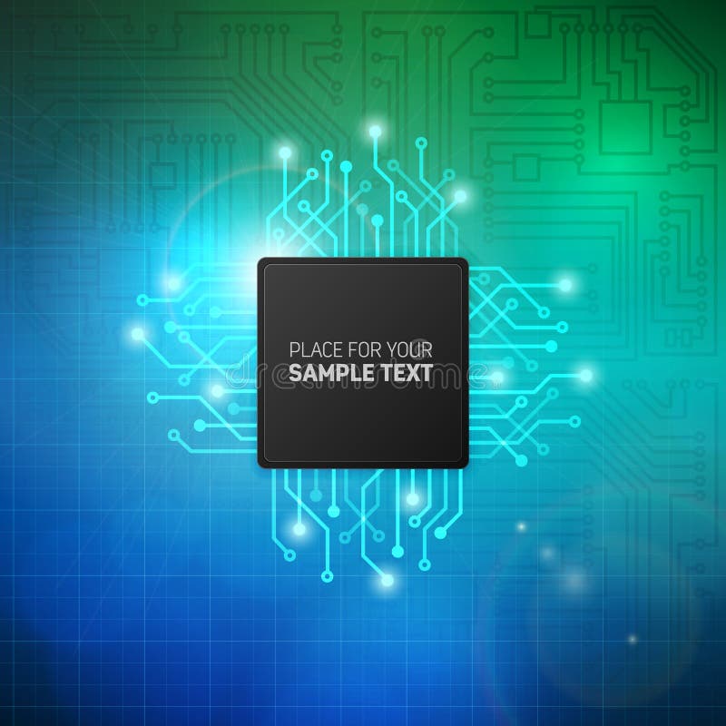 Technology Computer Digital Data Code Background Stock Vector - Illustration of background ...