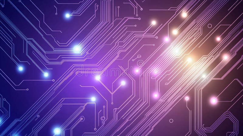 Abstract Circuit Board Background Technology Innovation Network Digital ...