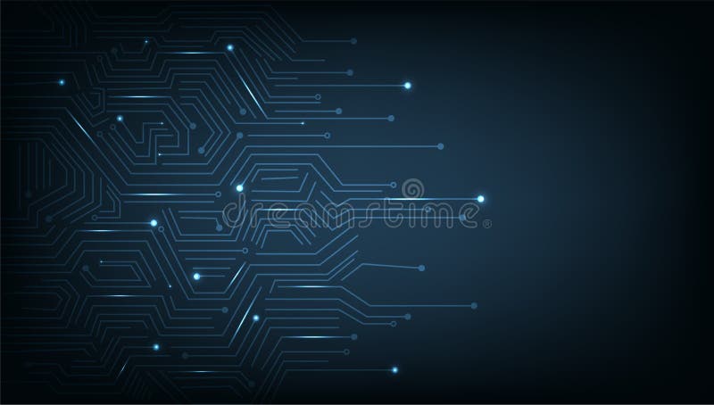 Abstract Circuit Board Background. Stock Vector - Illustration of ...