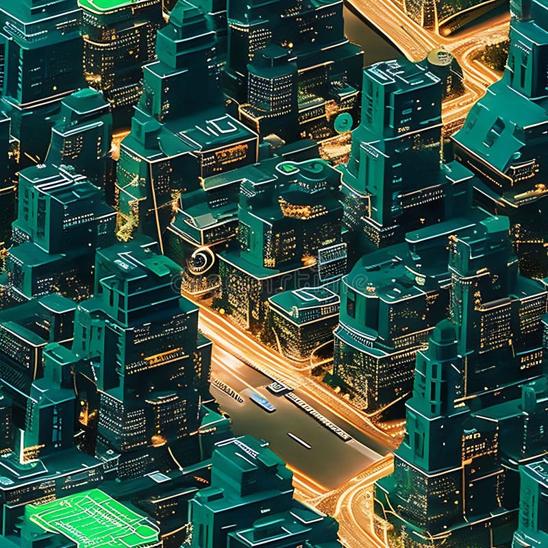 Abstract Circuit Board Landscapes, Visualizing the Subconscious Mind ...