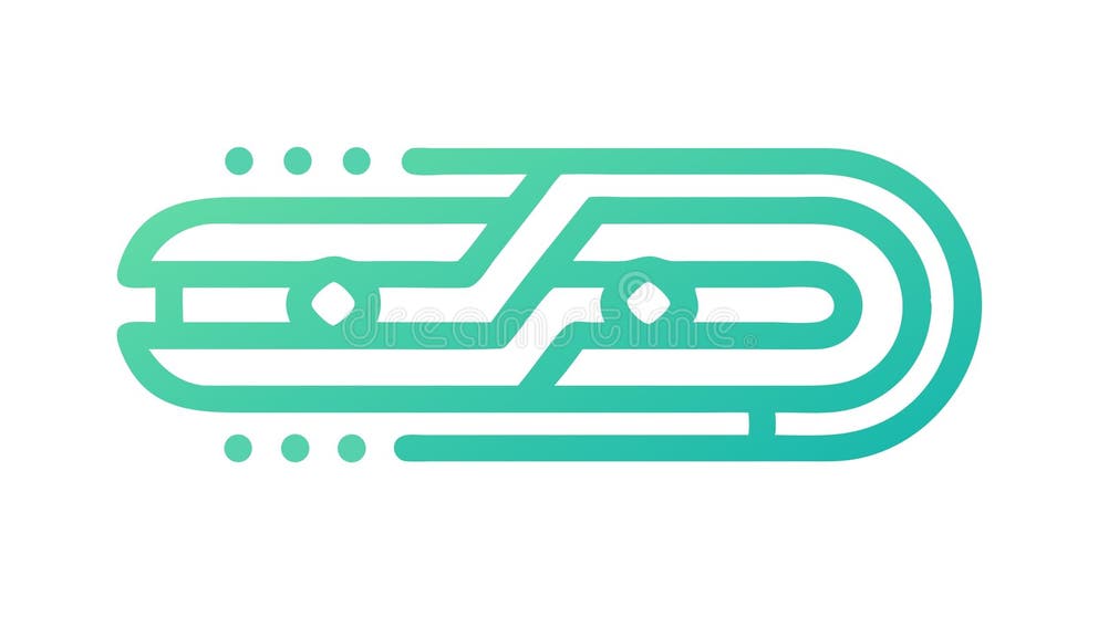 Abstract Circuit Board Pathway, Digital Connectivity, Vector Design ...