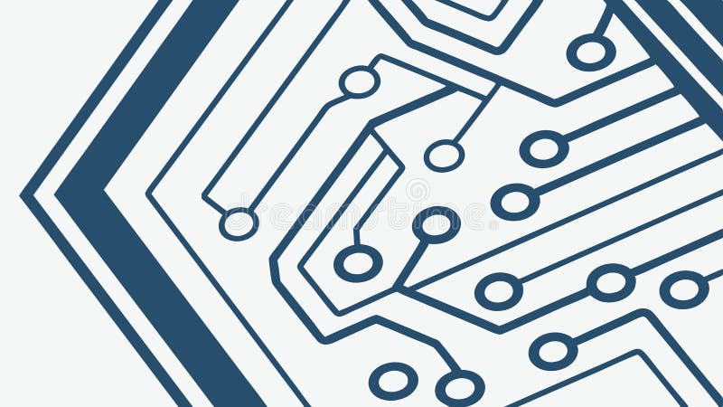 Abstract Circuit Board Pattern, Technology and Innovation, Vector Design Generative AI Stock ...