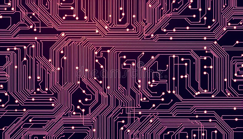 Abstract Circuit Board Texture, Technology Background and Electronic ...