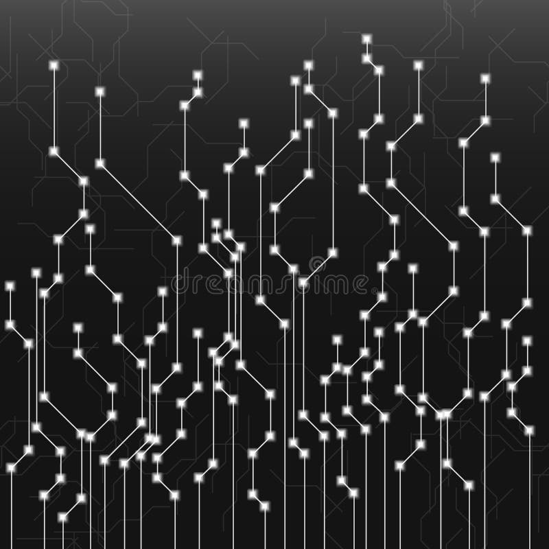Circuit Board on White Background. Processor and Chip, Engineering and ...
