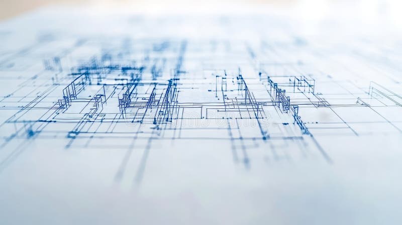 Blueprint of a Minimalist Single-story Home with an L-shaped Layout ...