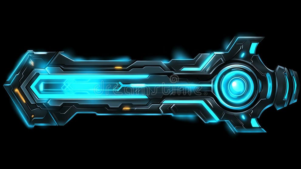 The Abstract Circuitry Technology is Showcased on Electronic Computer ...