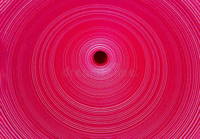 Abstract Circular Background with Perspective, Empty Red Round ...