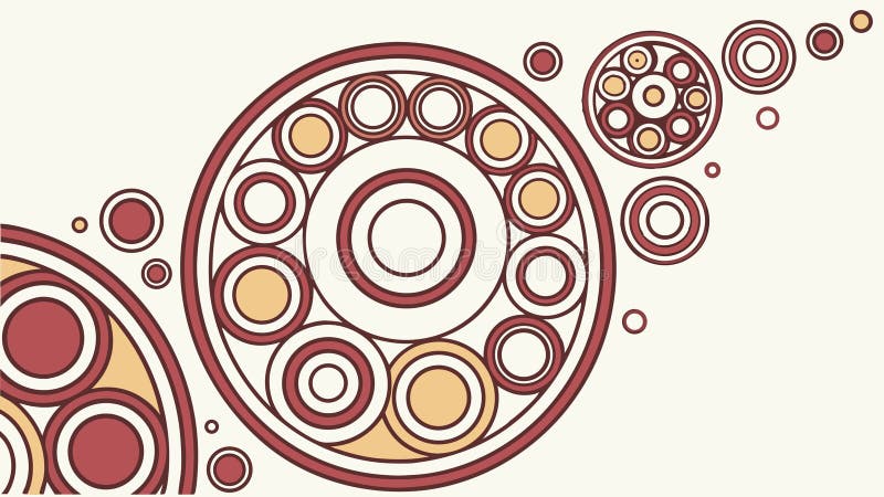 Abstract Circular Dot Pattern, Vector Design Generative AI Stock Vector ...