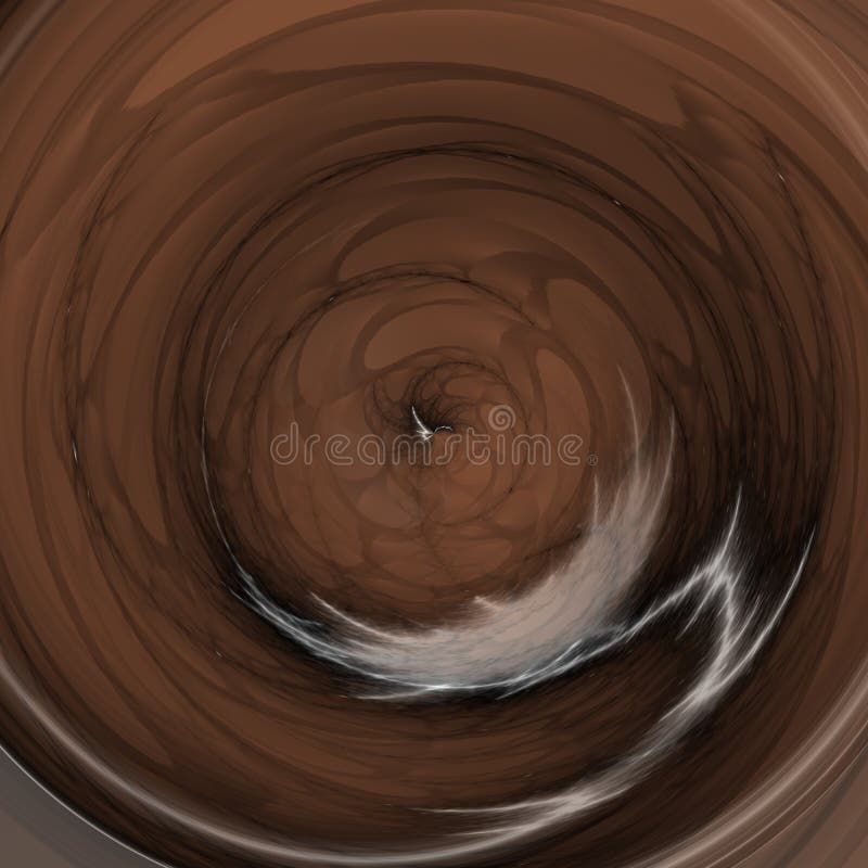 Abstract Circular Fractal Pattern Stock Illustration - Illustration of ...